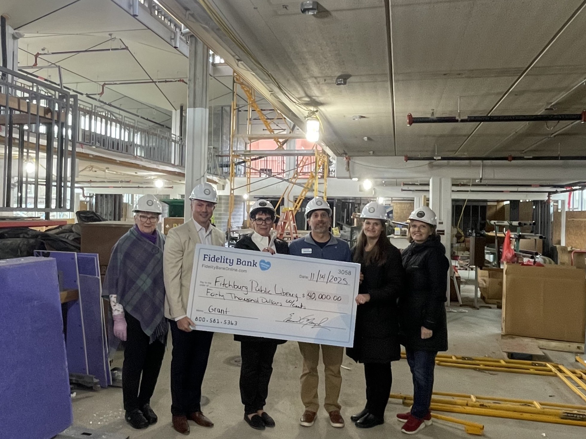 Fidelity Bank pledges $40,000 to Fitchburg Public Library OWL Capital ...